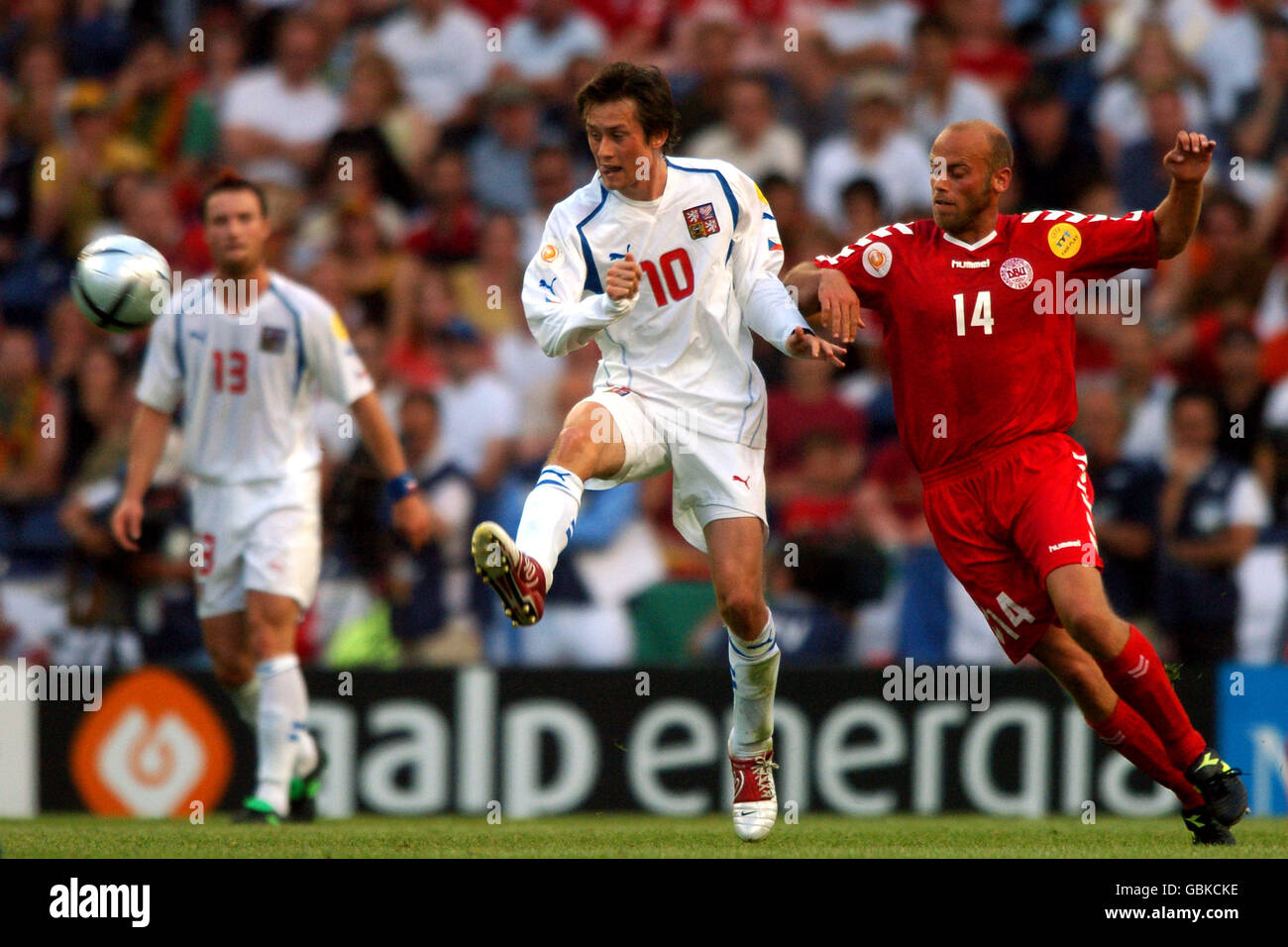 Soccer uefa european championship 2004 quarter finals czech republic ...