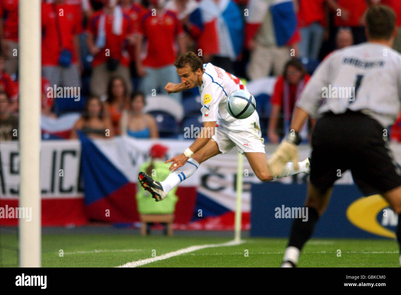 Soccer uefa european championship 2004 quarter finals czech republic ...