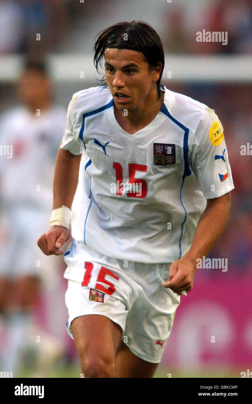 Soccer uefa european championship 2004 quarter finals czech republic ...