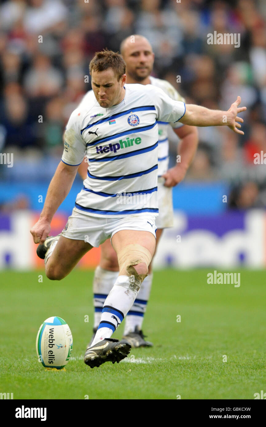 Baths butch james kicks for goal hi-res stock photography and images ...