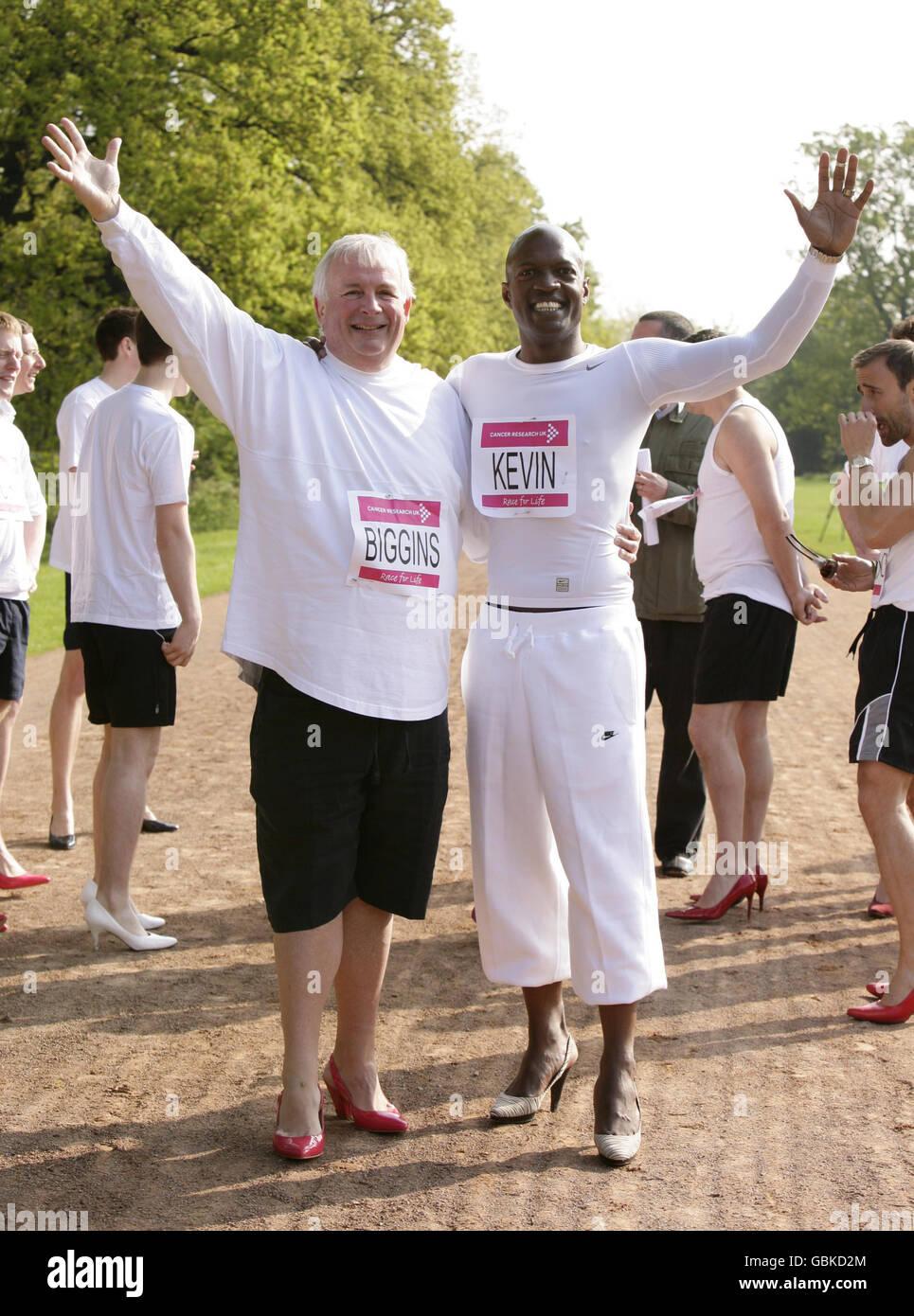 Kevin Adams (Right) and Christopher Biggins (Left) join men from across ...