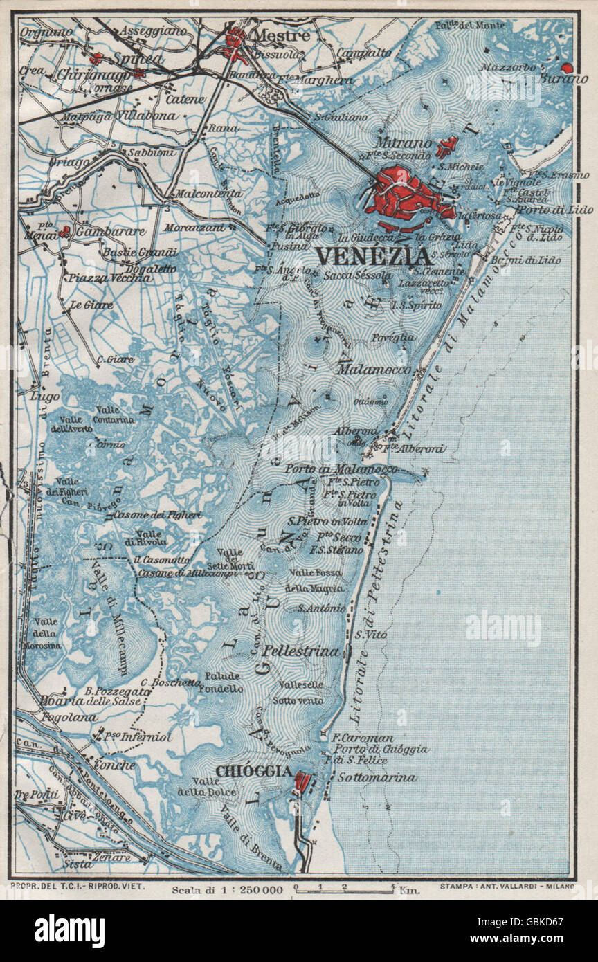 Map of veneta hi-res stock photography and images - Alamy