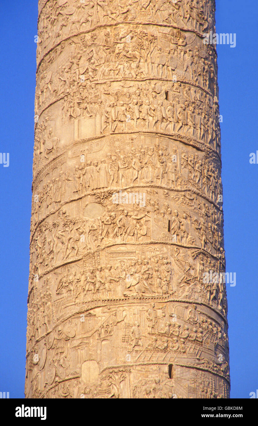 Trajan's Column Close Up High Resolution Stock Photography and Images ...