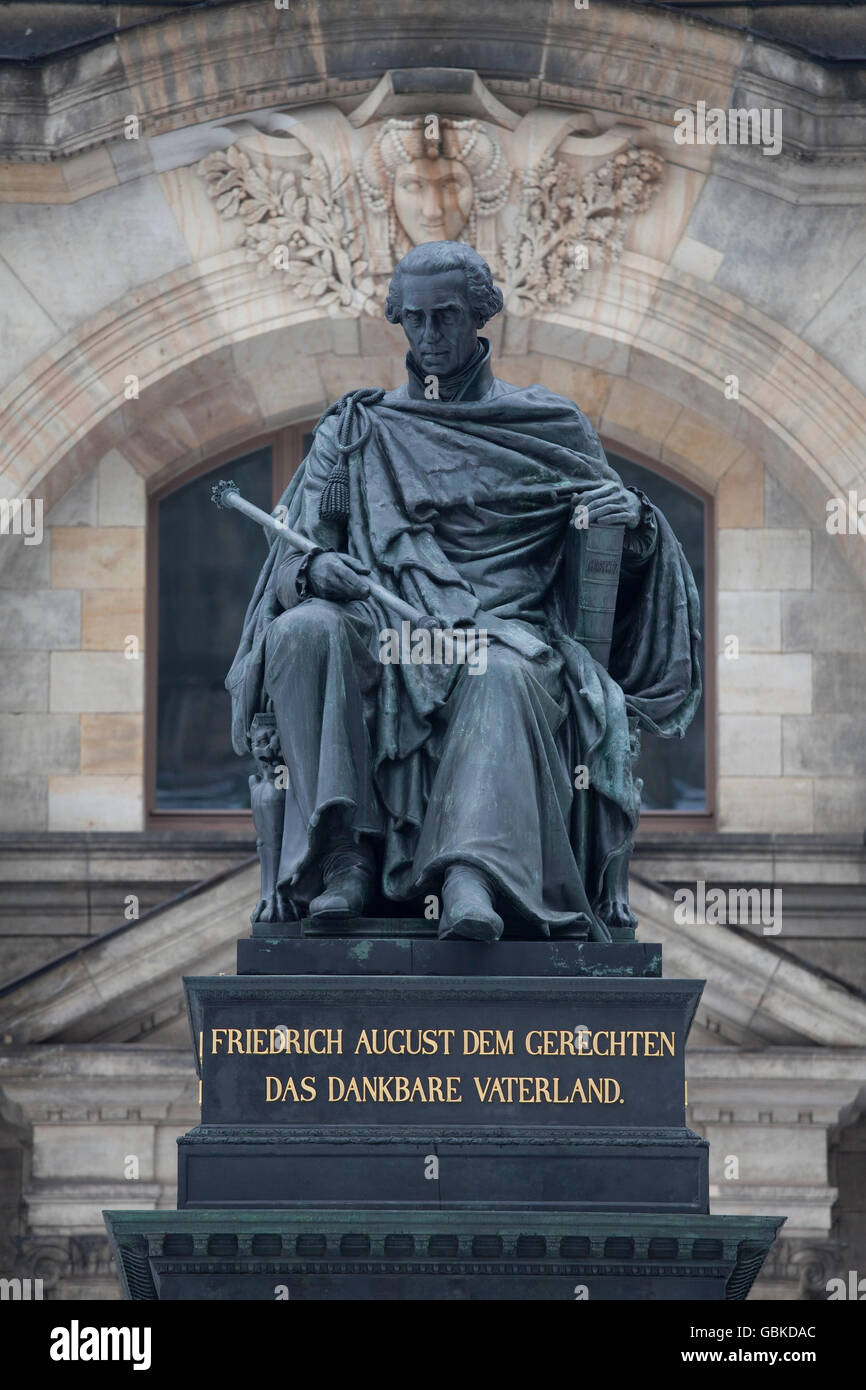 Statue Of Frederick Augustus I Of Saxony Elector And King Of Saxony