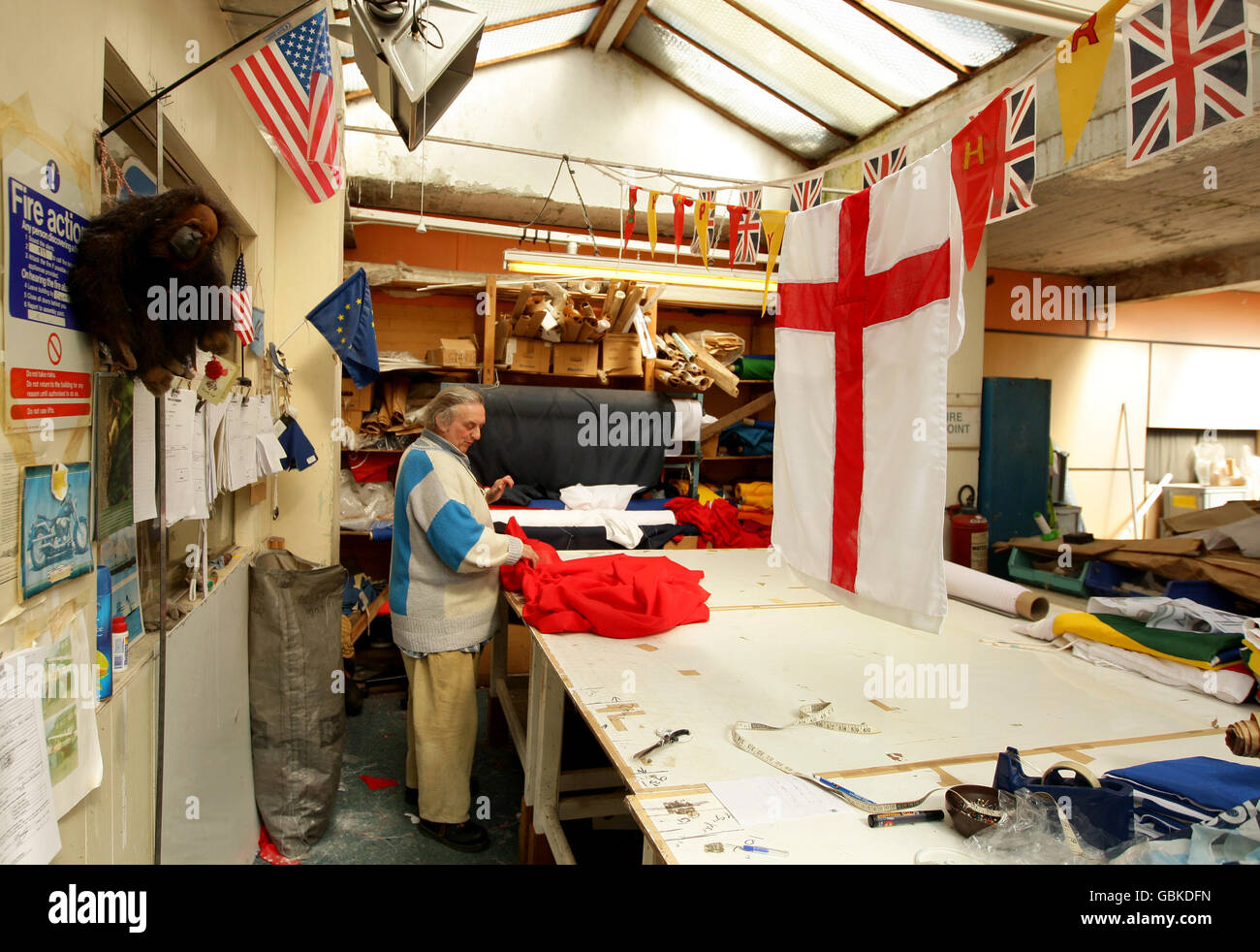 Flagmaker hi-res stock photography and images - Alamy