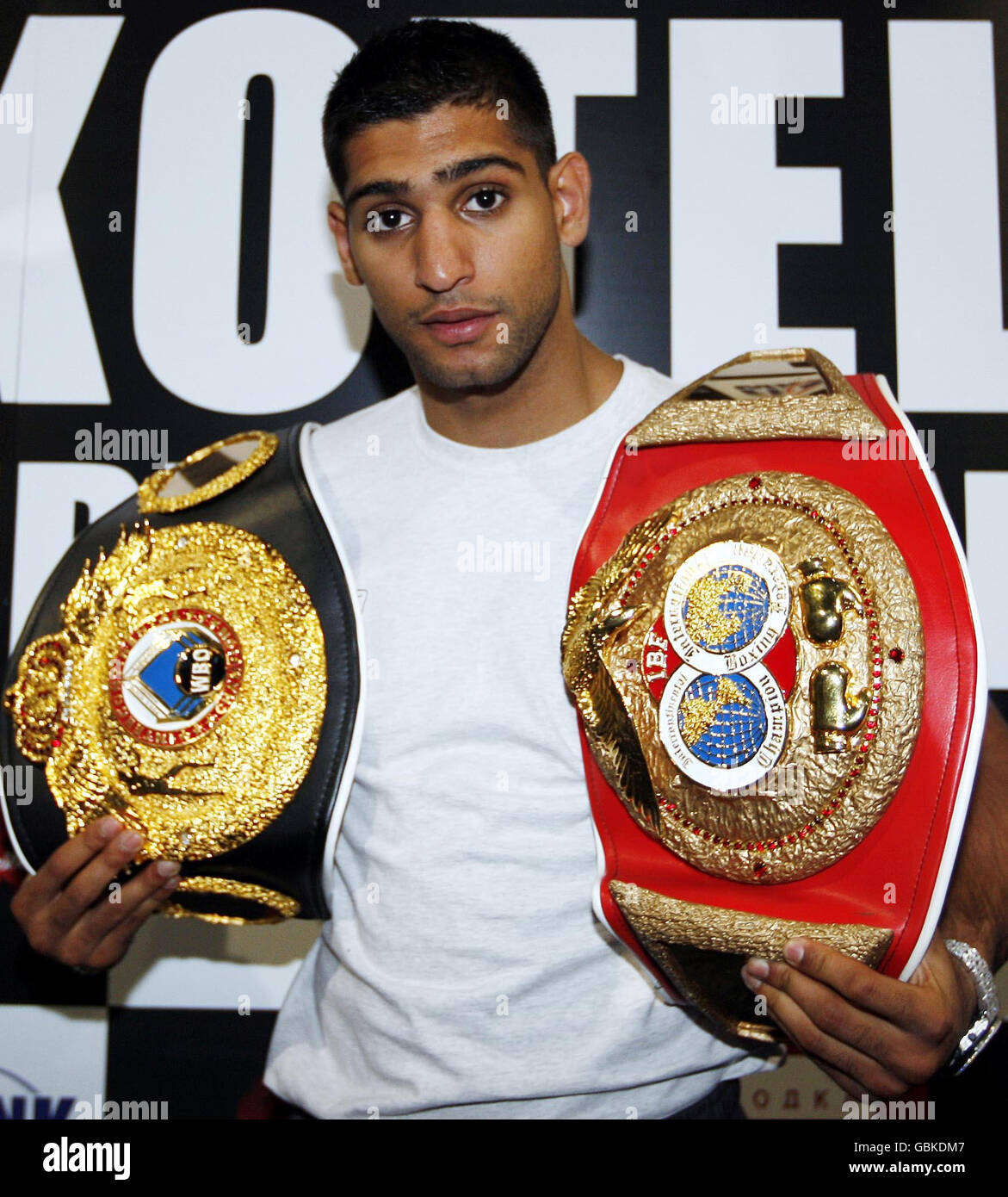 Boxing - Amir Khan Press Conference - O2 Arena. Amir Khan during the ...