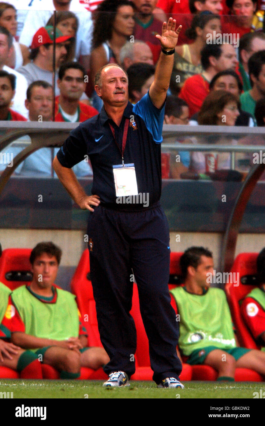 Portugal manager luiz felipe scolari hi-res stock photography and ...