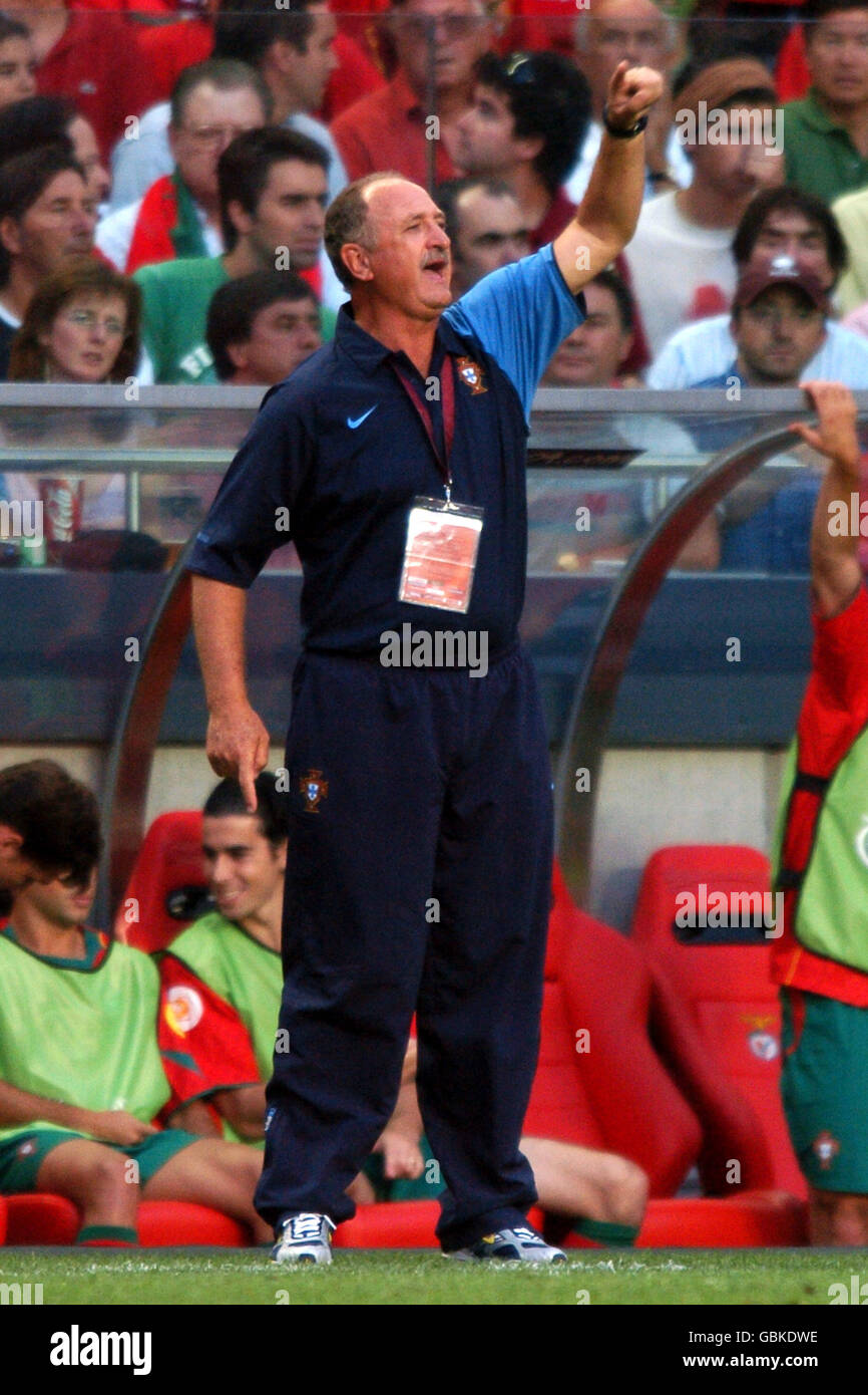 Soccer uefa european championship 2004 final portugal v greece hi-res ...