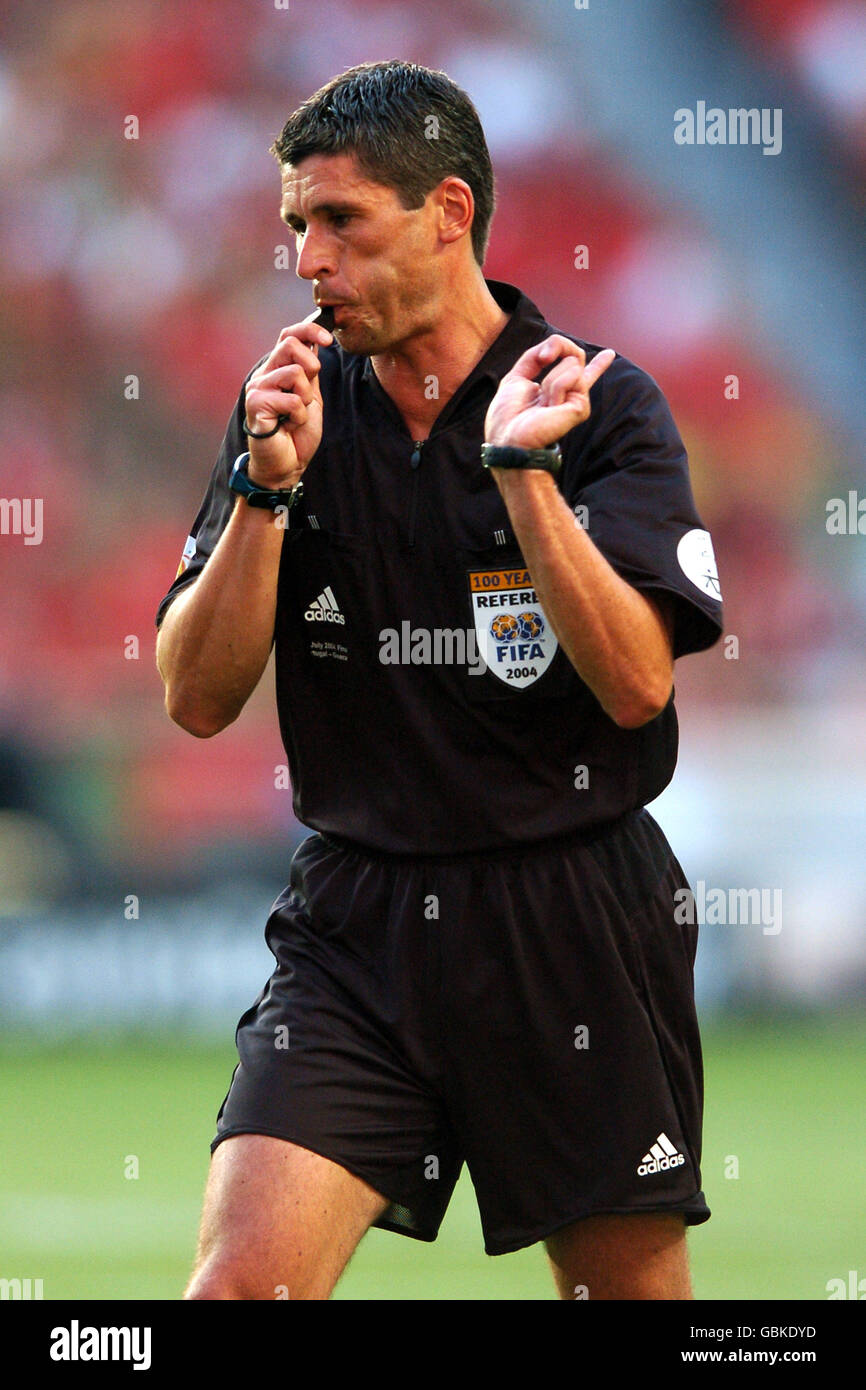 Soccer uefa european championship 2004 final portugal v greece hi-res ...