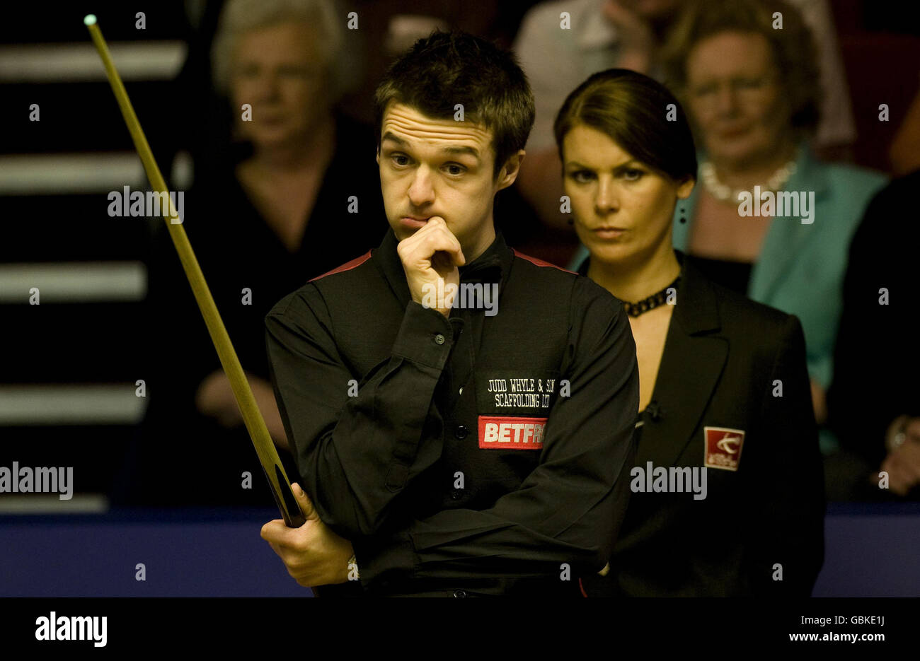 Michael holt betfred com world snooker championship crucible theatre hi ...