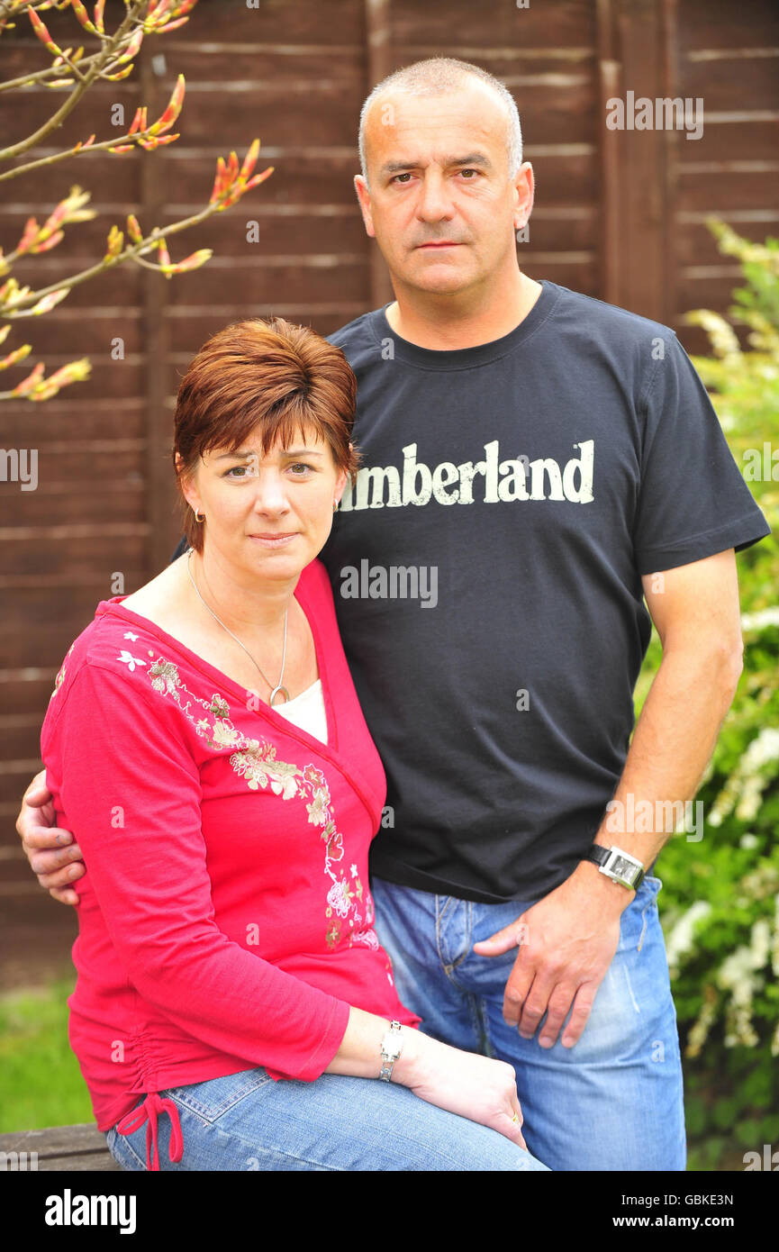 Rachel Davis and partner Ian Cotterell, who are frustrated and upset ...