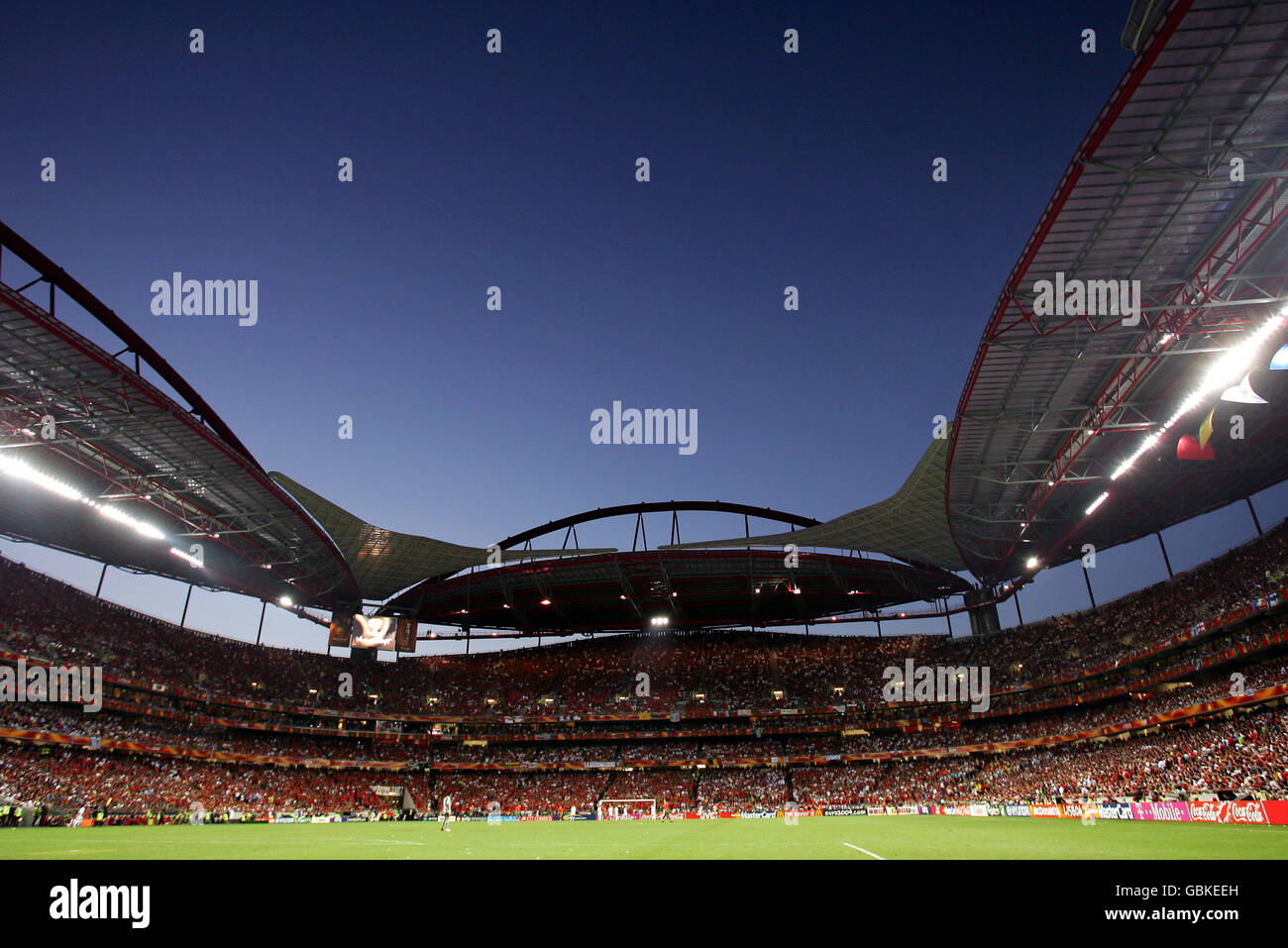 Soccer uefa european championship 2004 final portugal v greece hi-res ...