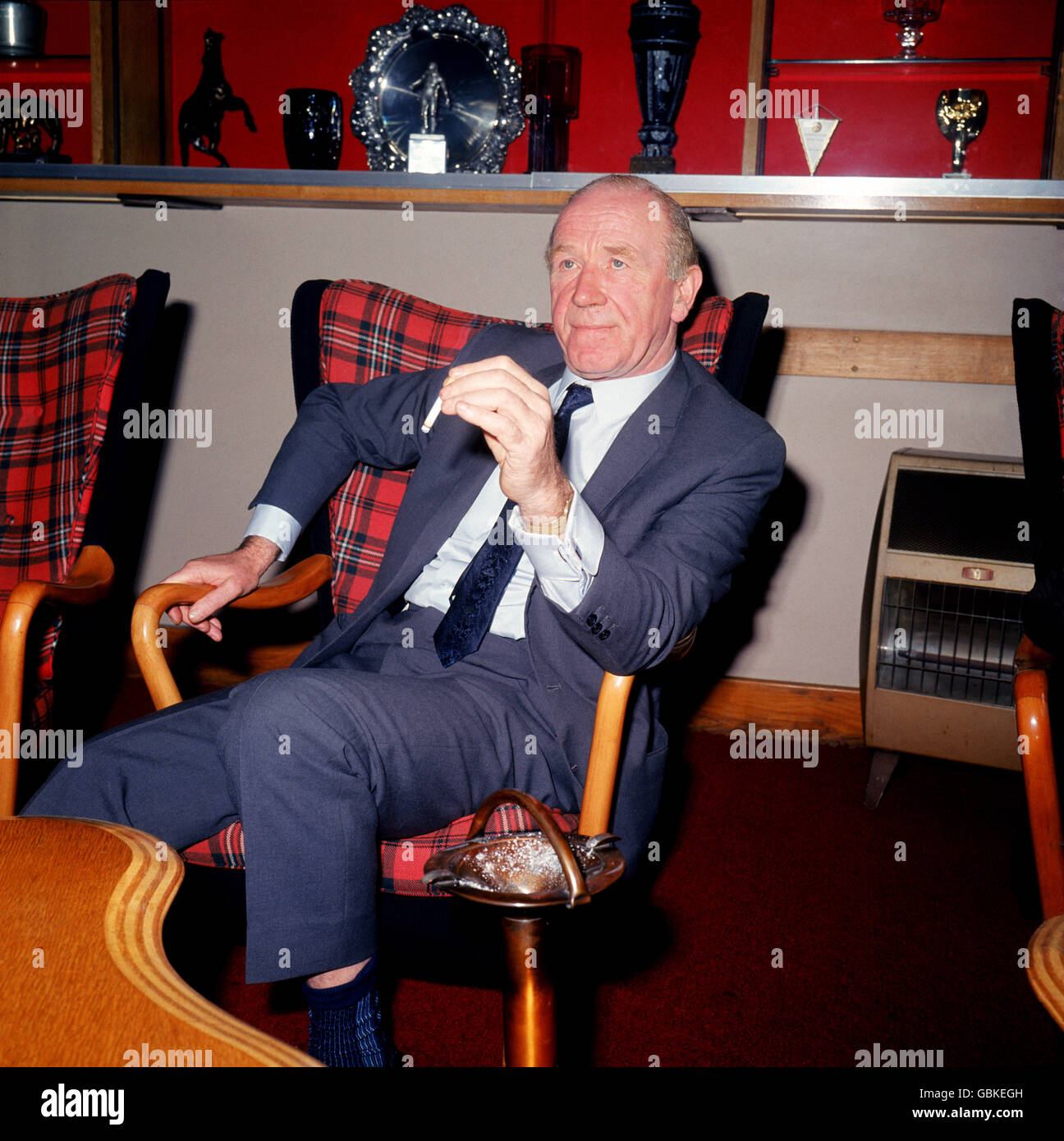 Manchester United manager Matt Busby reflects on his team's European ...