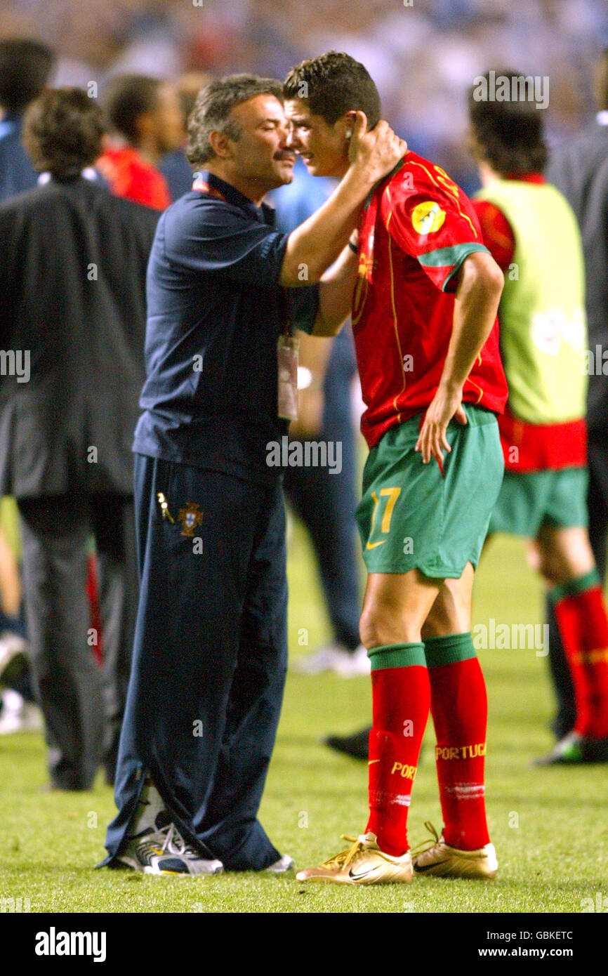 Cristiano ronaldo portugal 2004 greece hi-res stock photography and ...