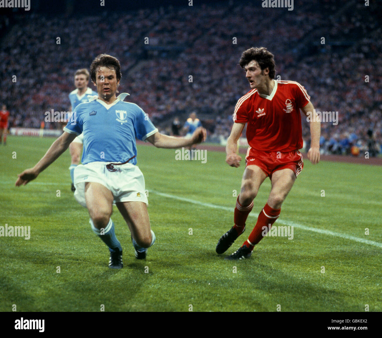 Soccer european cup final nottingham forest v malmo olympic stadium hi ...