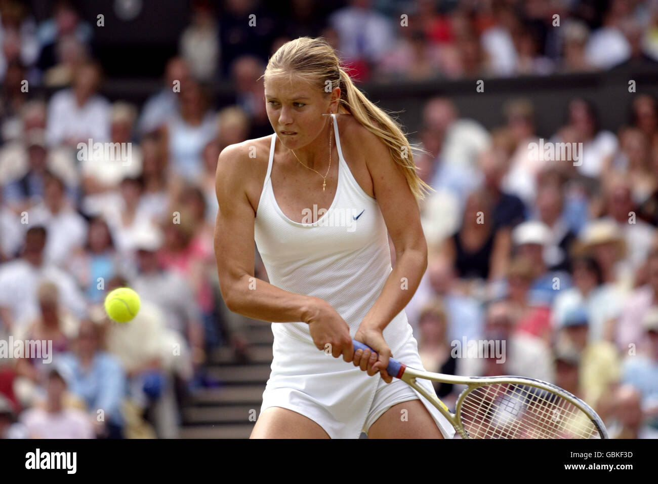 Tennis wimbledon 2004 quarter finals maria sharapova v ai sugiyama hi ...