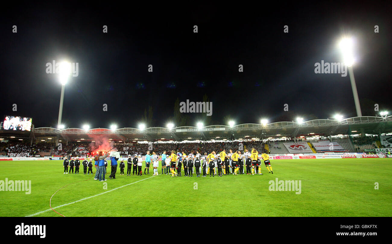 General view of the linzer stadium hi-res stock photography and images ...