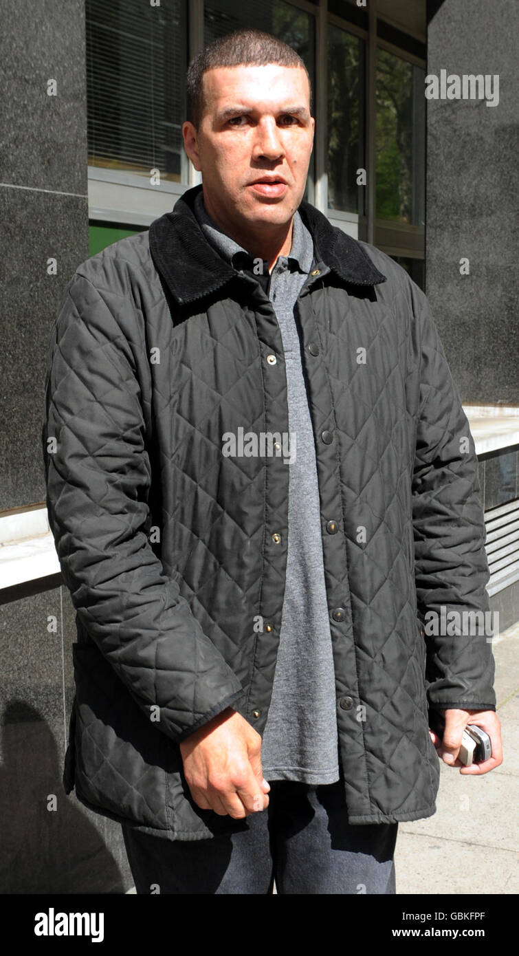 Officers in court over Cardiff Three miscarriage of justice Stock Photo ...