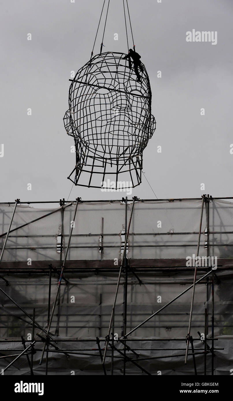 Joseph Hiller sculpture Stock Photo - Alamy