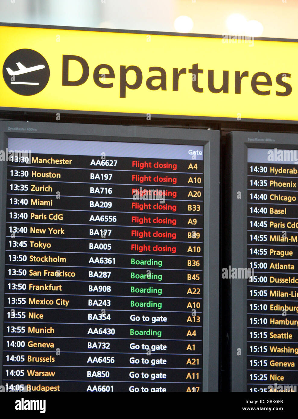 Swine flu airport h1n1 hi-res stock photography and images - Alamy