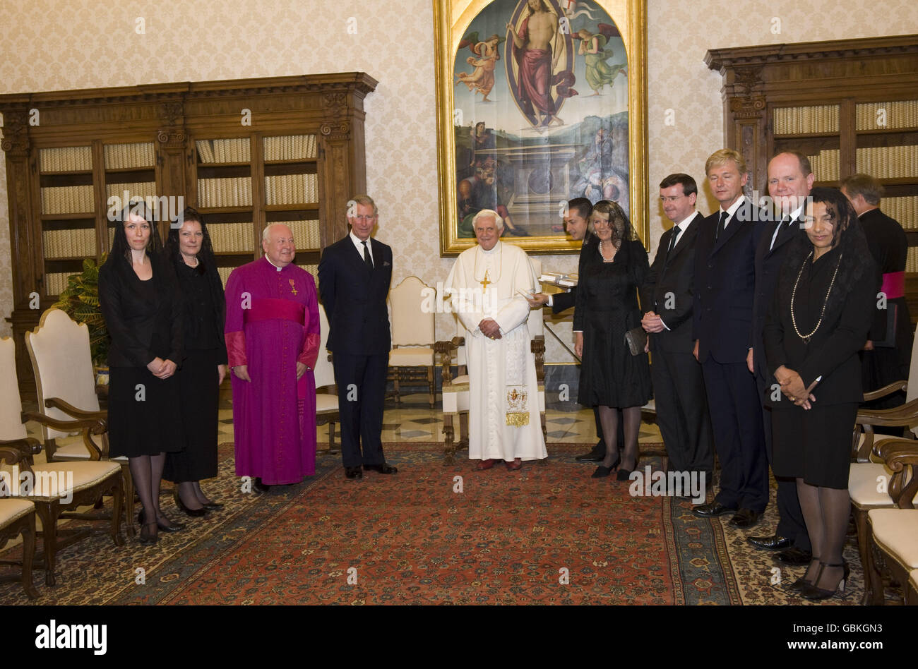 Royal couple in Italy Stock Photo - Alamy