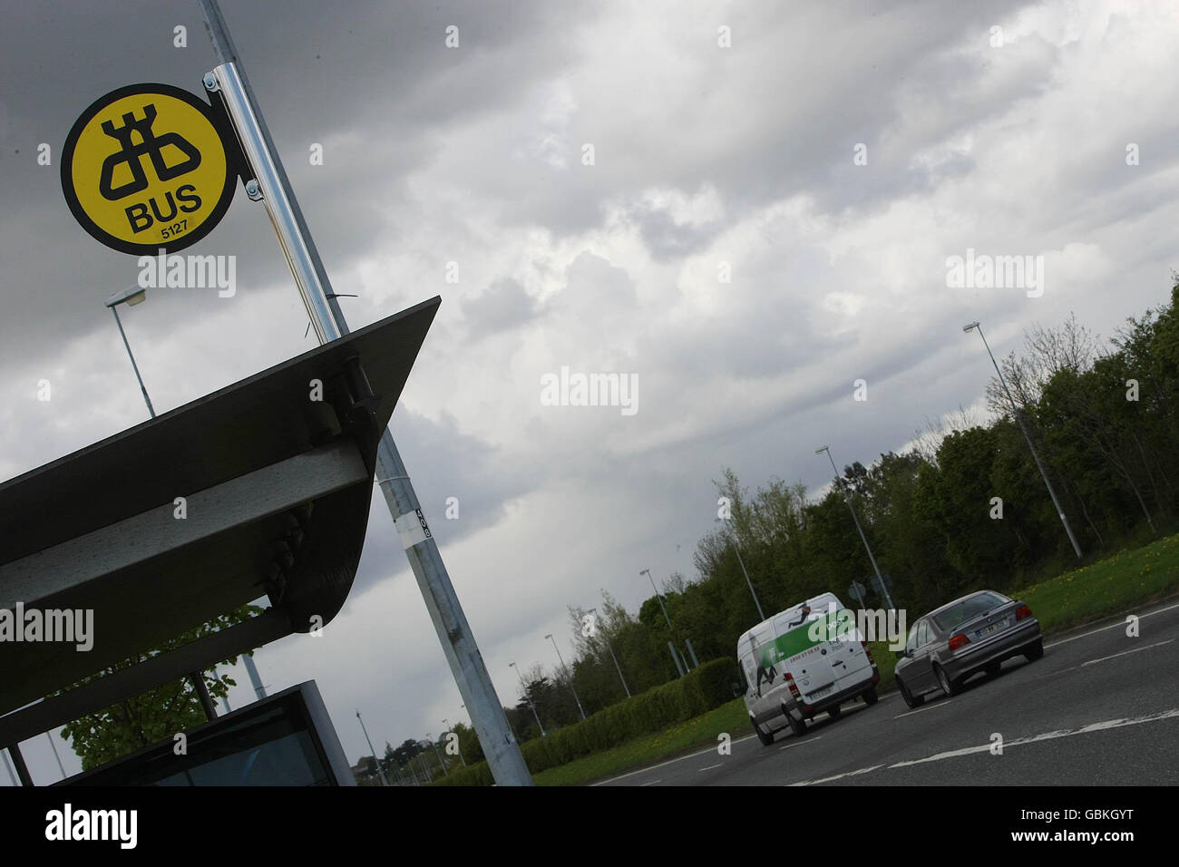 Bus drivers view of the road hi-res stock photography and images - Alamy