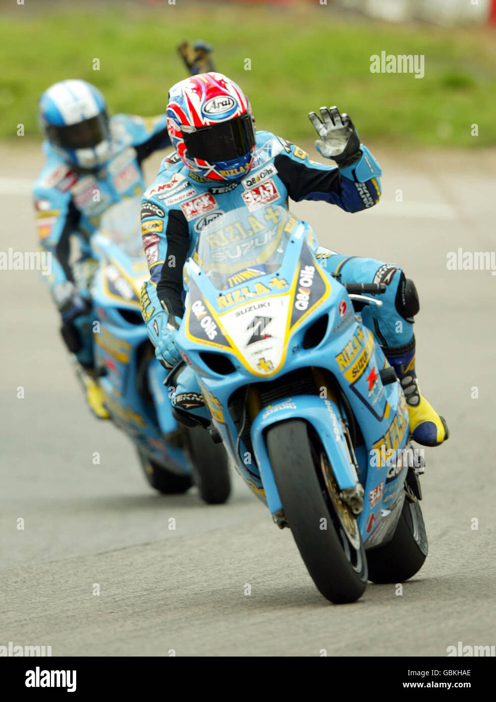 John reynolds salutes crowd after victory hi-res stock photography and ...