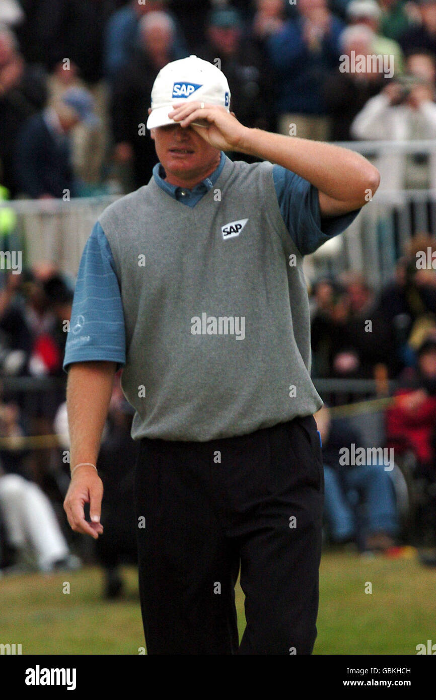 Golf - The Open Championship 2004 - Royal Troon - Fourth Round Stock ...