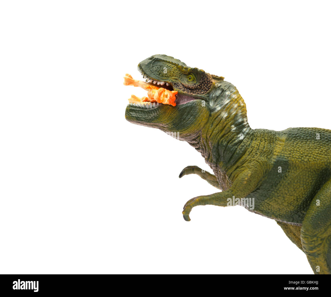 Side view tyrannosaurus rex dinosaur hi-res stock photography and ...