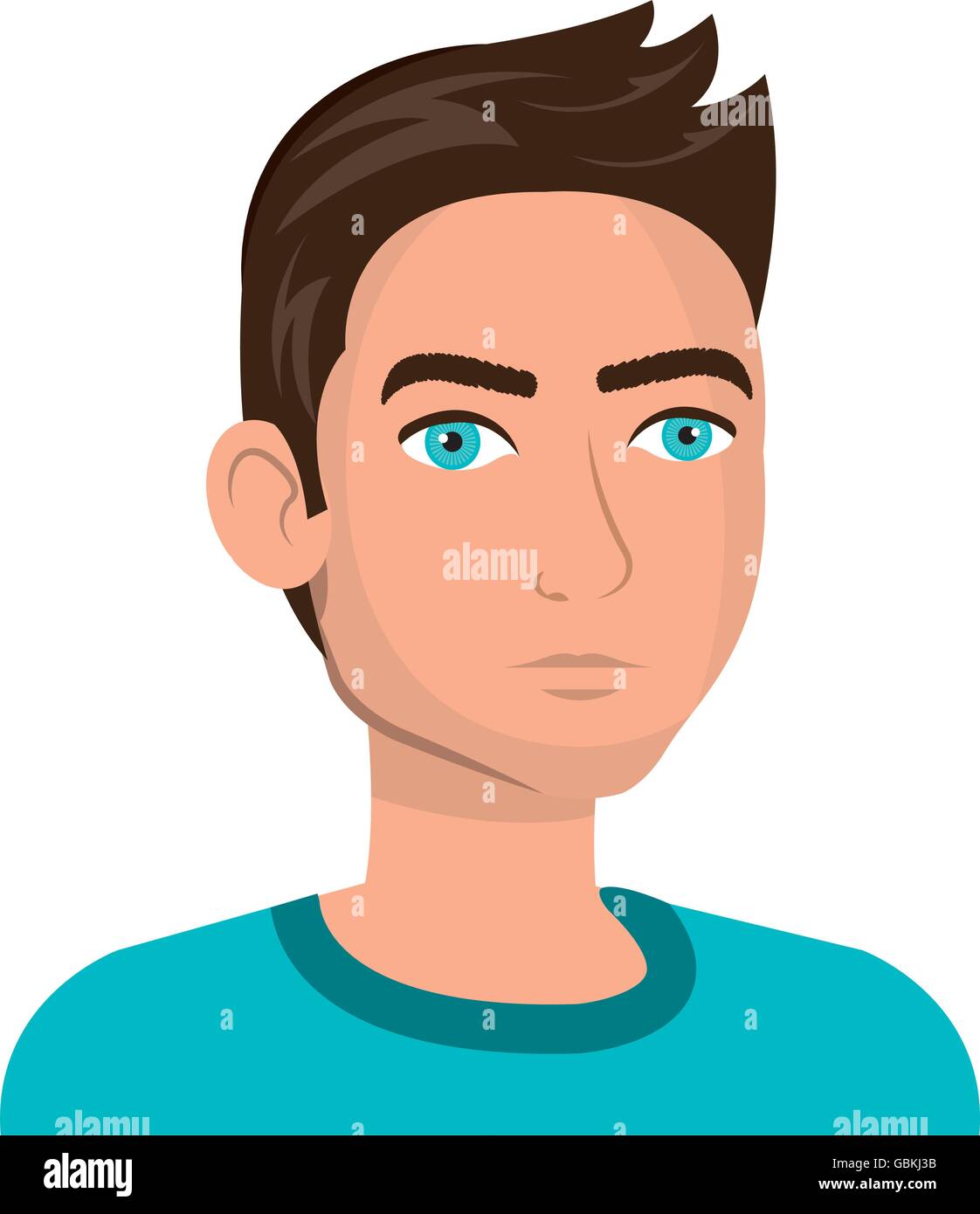 Young people cartoon isolated icon Stock Vector Image & Art - Alamy