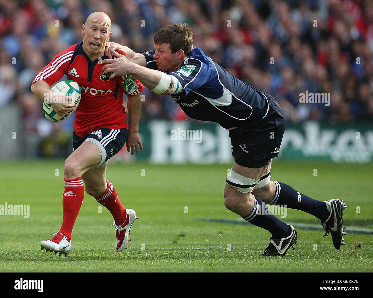 Rugby Union - Heineken Cup - Semi Final - Leinster v Munster - Croke ...