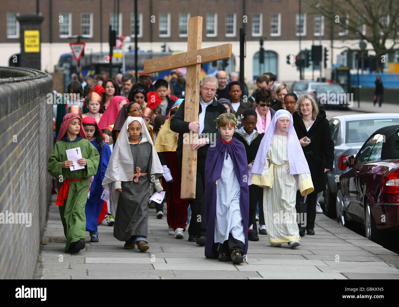 Good Friday procession Stock Photo - Alamy
