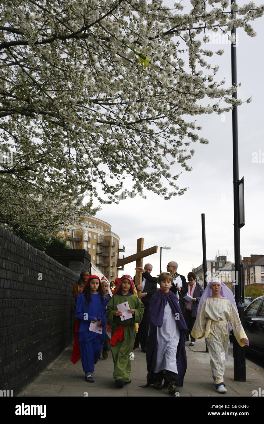 Good Friday procession Stock Photo - Alamy