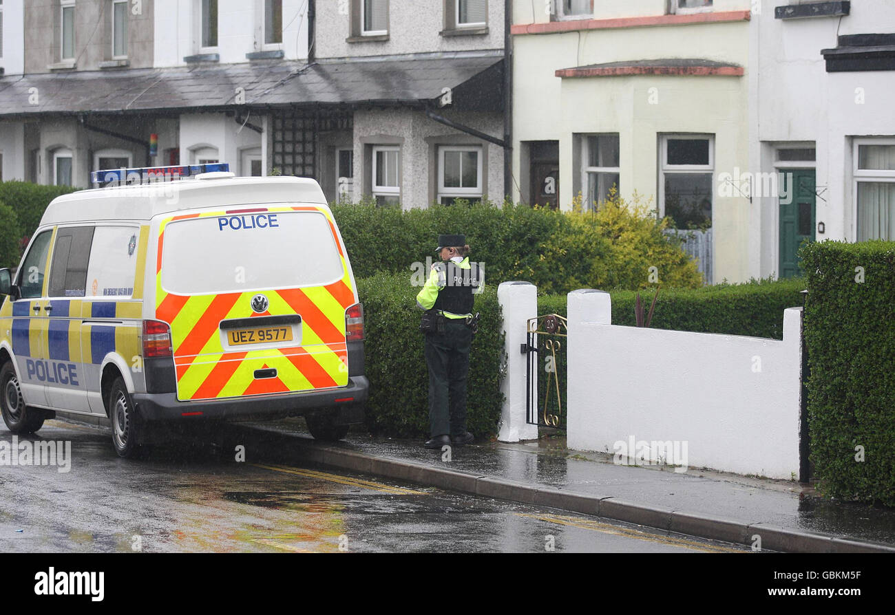 Murder in Ulster Stock Photo - Alamy