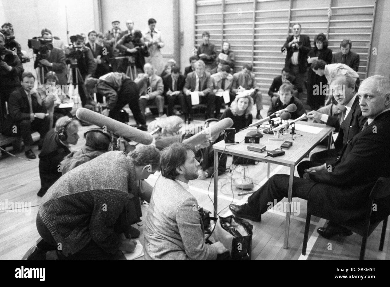 Hillsborough Disaster - Inquiry Press Conference - Sheffield Stock ...