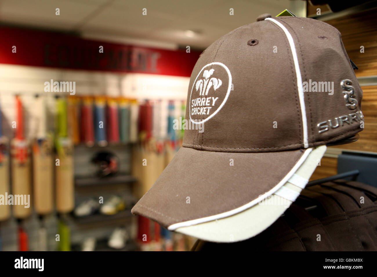 Cricket surrey county cricket club press day the brit oval hi-res stock ...