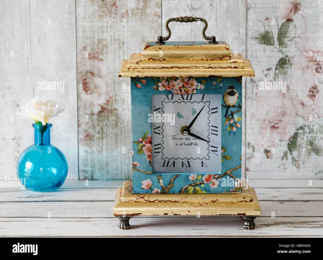 Decoupage Art Clock at Susan Ramirez blog