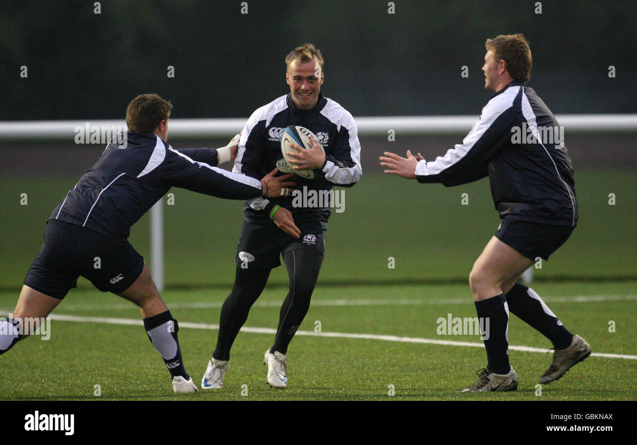 Rugby Union - Sevens Players deomonstration on 4G Pitch - Murrayfield ...