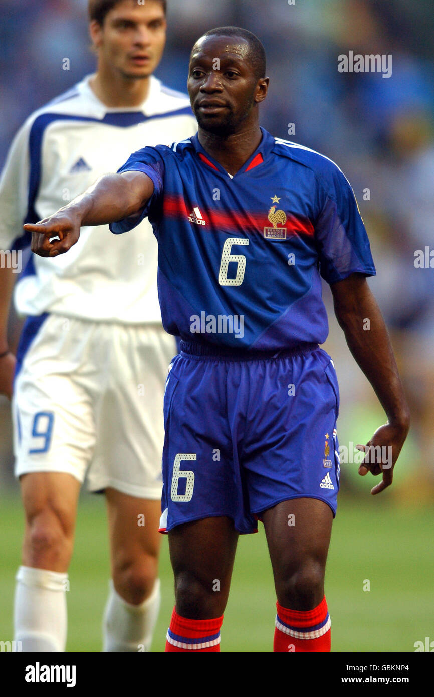 Soccer uefa european championship 2004 quarter finals france v greece ...