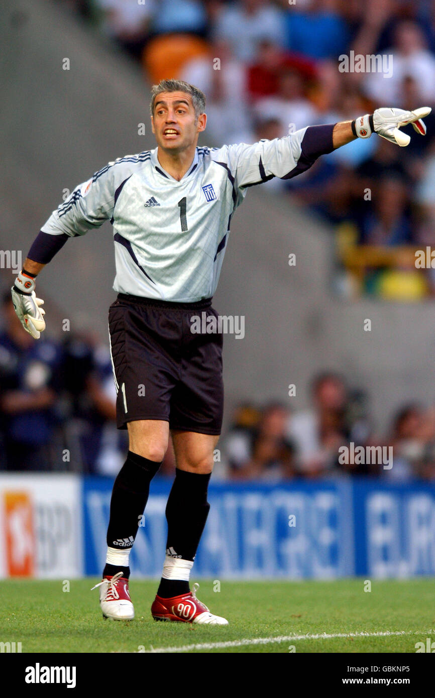 Soccer uefa european championship 2004 quarter finals france v greece ...