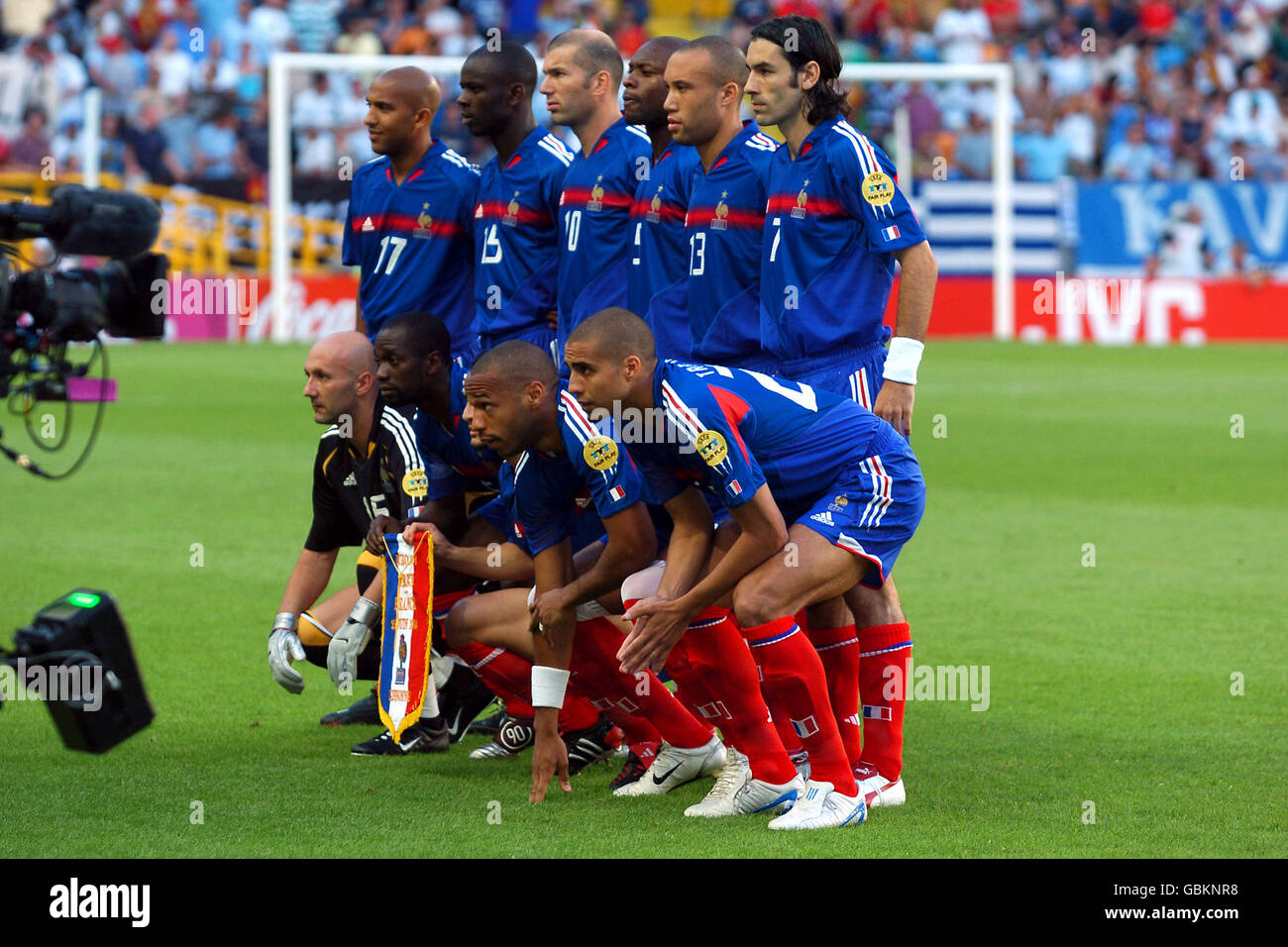 Team france soccer 2004 hi-res stock photography and images - Alamy