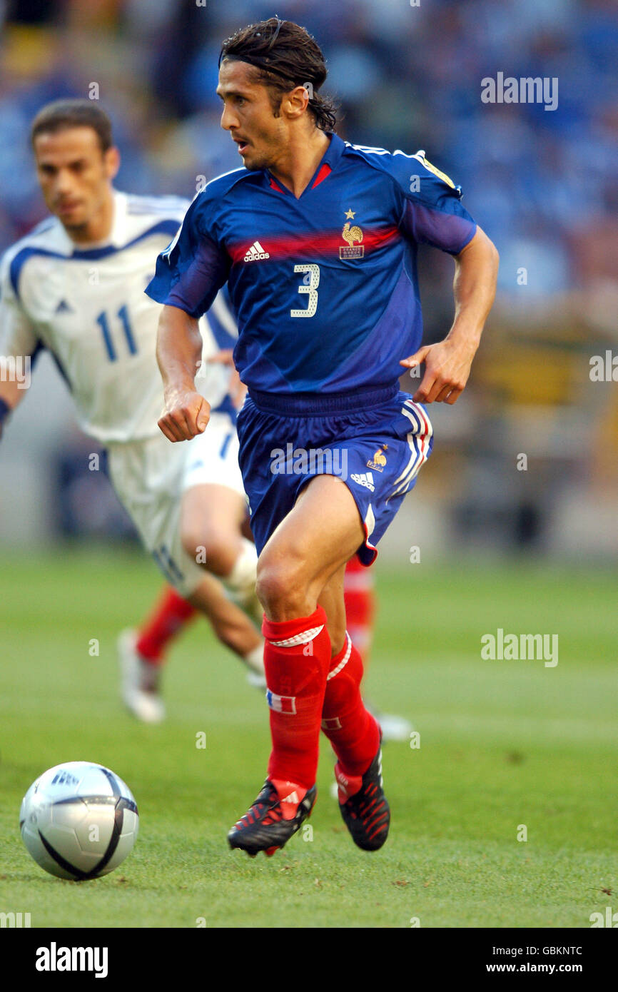 Soccer uefa european championship 2004 quarter finals france v greece ...