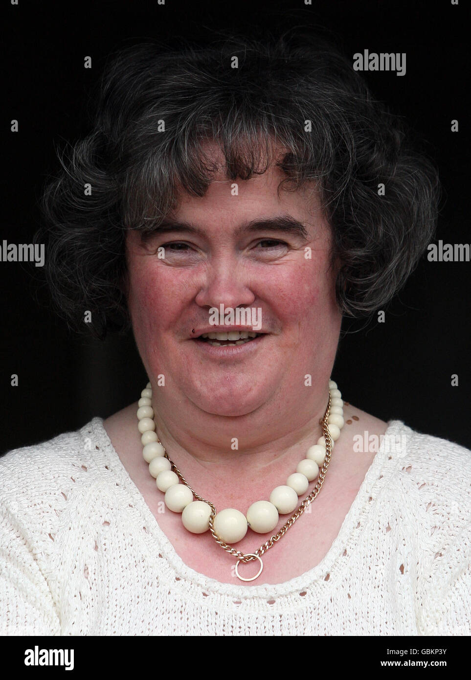 Britains Got Talent star Susan Boyle Stock Photo - Alamy