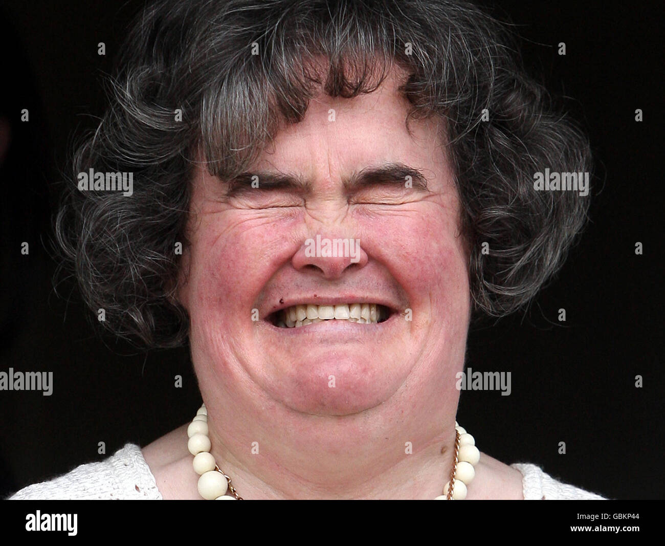 Britains Got Talent star Susan Boyle Stock Photo - Alamy