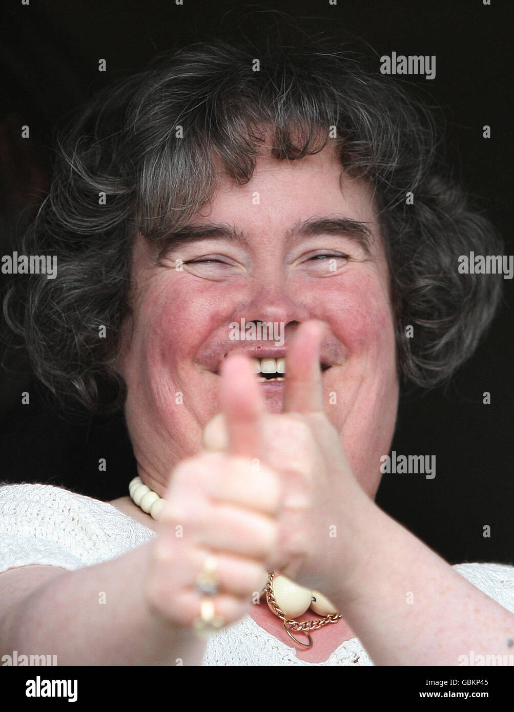 Britains got talent star susan boyle hi-res stock photography and ...