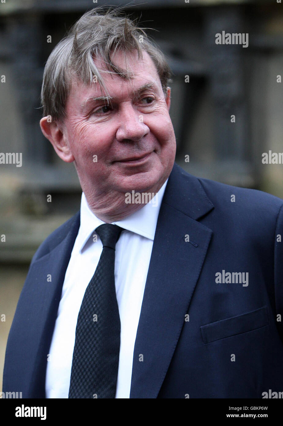 Sir Neil MacCormick funeral Stock Photo - Alamy