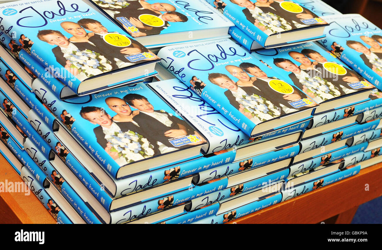 Jade Goody Book - 'Forever In My Heart'. The official diaries of Jade ...