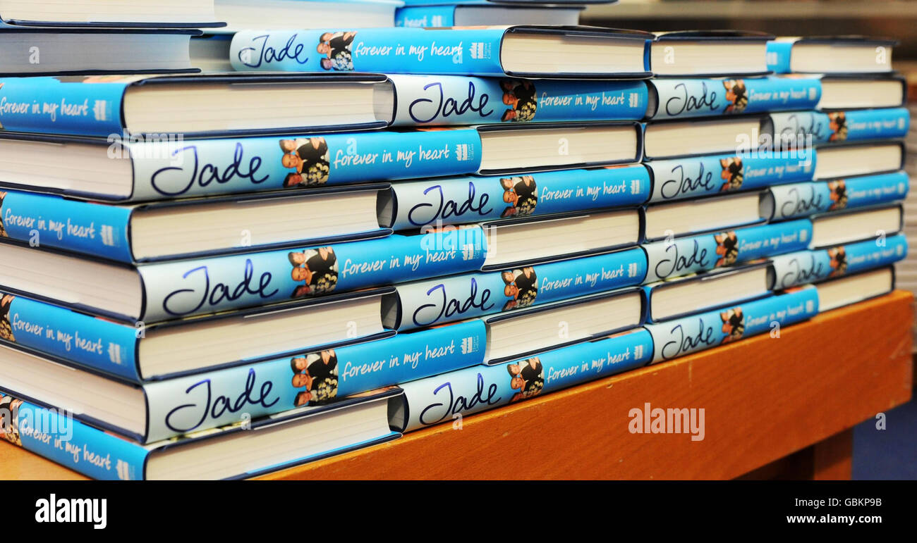 The official diaries jade goody hi-res stock photography and images - Alamy