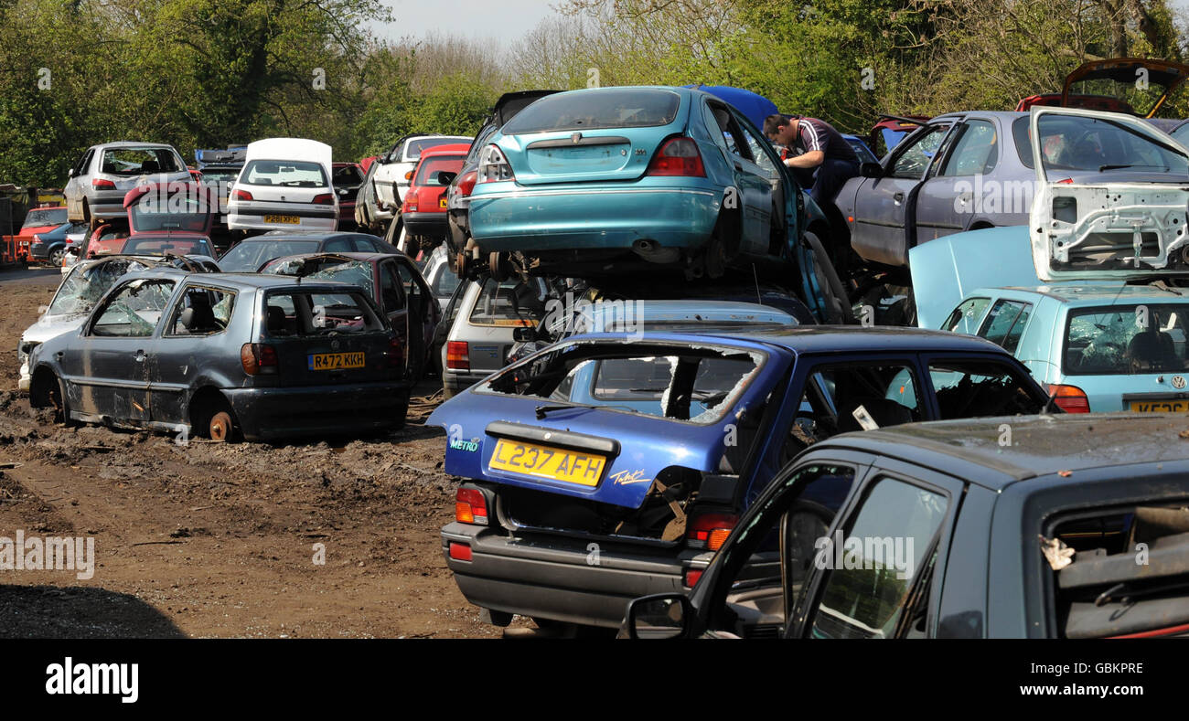 Budget might introduce 'New cars for old' scheme Stock Photo - Alamy
