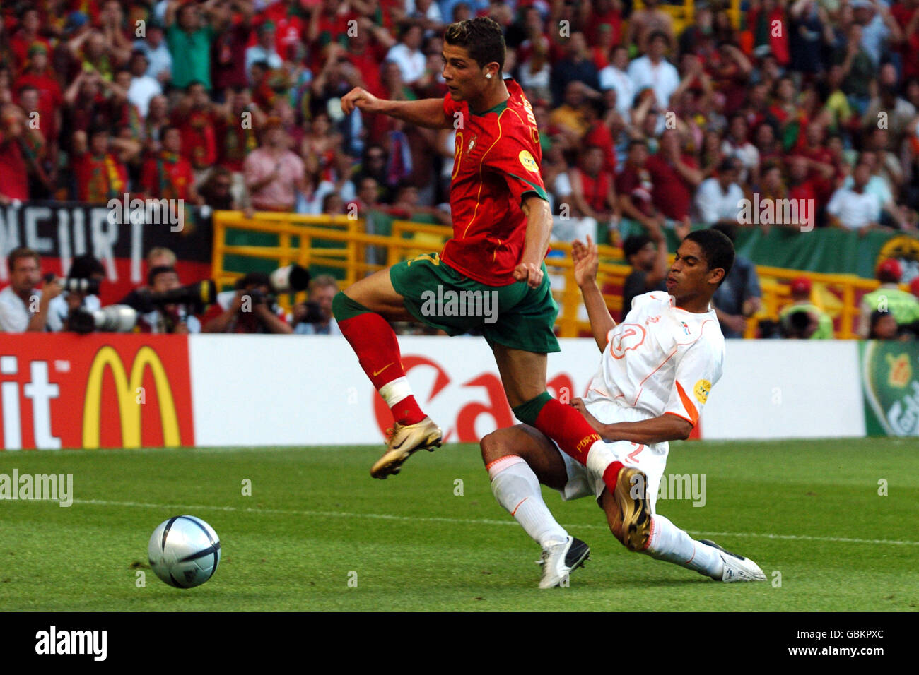 Soccer - UEFA European Championship 2004 - Semi Final - Portugal v ...